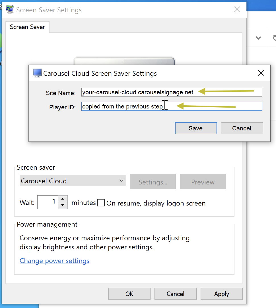 Windows Screen Saver for Carousel Cloud Setup – Carousel Cloud Support ...