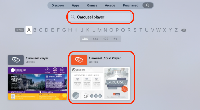 Carousel Cloud Player Setup for Apple TV – Carousel Cloud Support Center